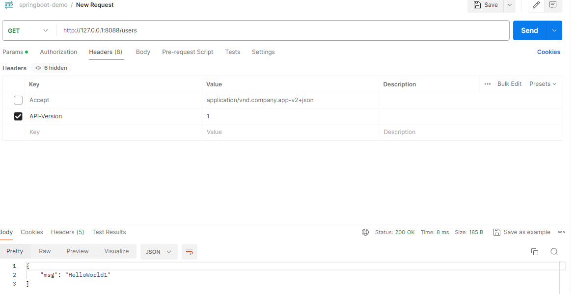 Spring Boot API multi-version quick start Demo | by HBLOG | Medium