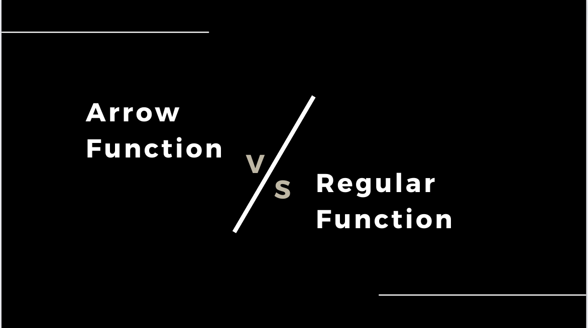 Apa sih Bedanya Arrow Function dan Regular Function? | by Asraf M. Izzuddin | Medium