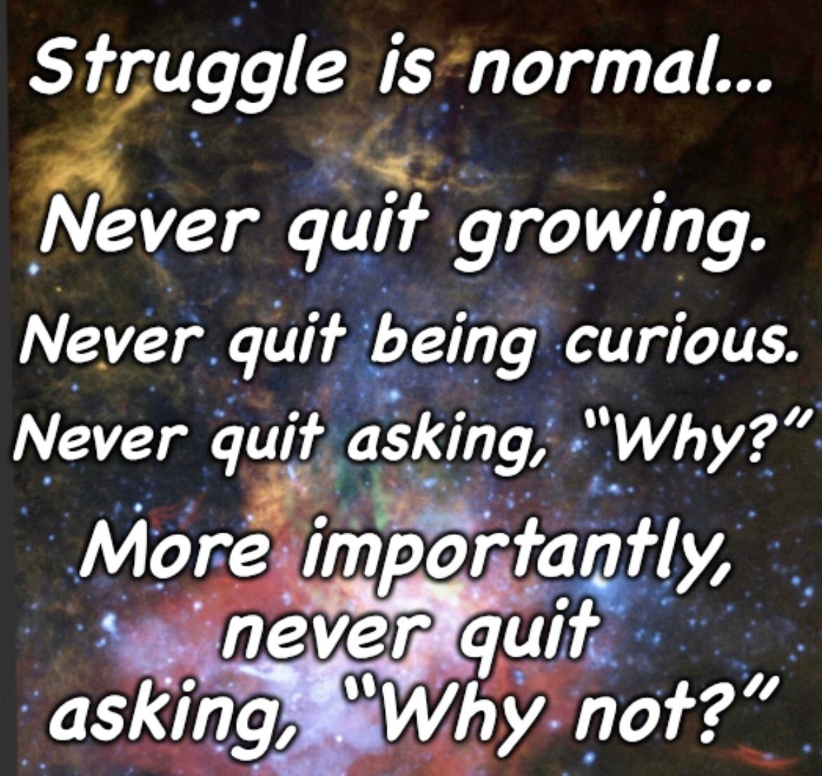 Struggle is normal…. Nothing of true value in our lives… | by C. A ...