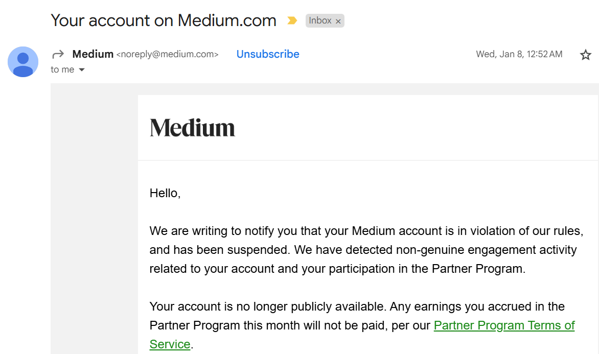 Not all Suspended Medium Accounts are Restored | by Kanika A | Mr. Plan ...