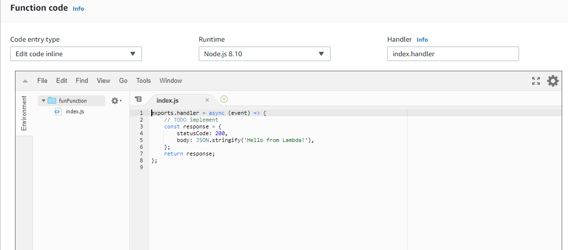Membuat Lambda Function Sederhana dengan NodeJS | by Aminudin | Medium