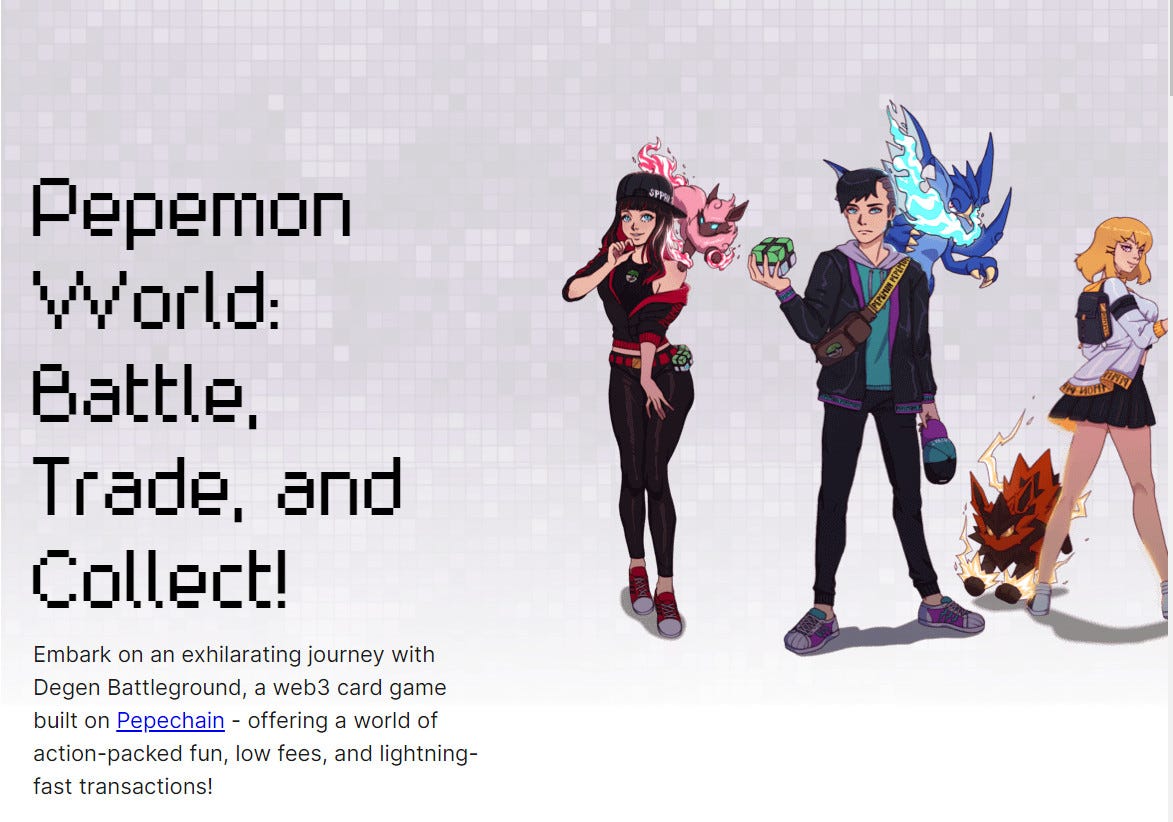 Pepemon.world Have you heard of it? - Tttmsp - Medium