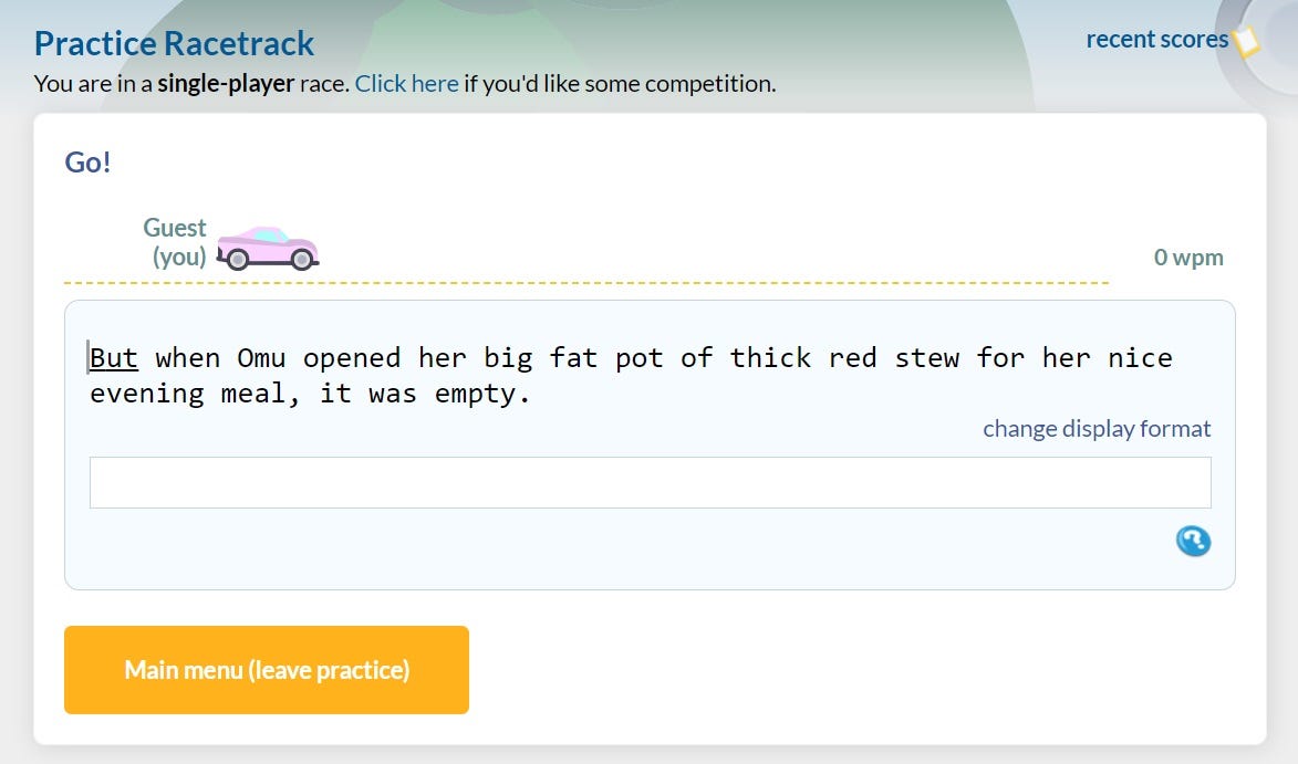 Typeracer