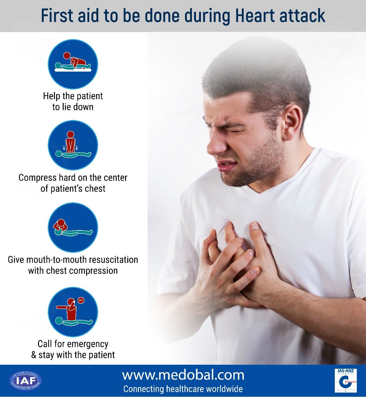 Find aid to be done during Heart attack | by Medobal | Medium