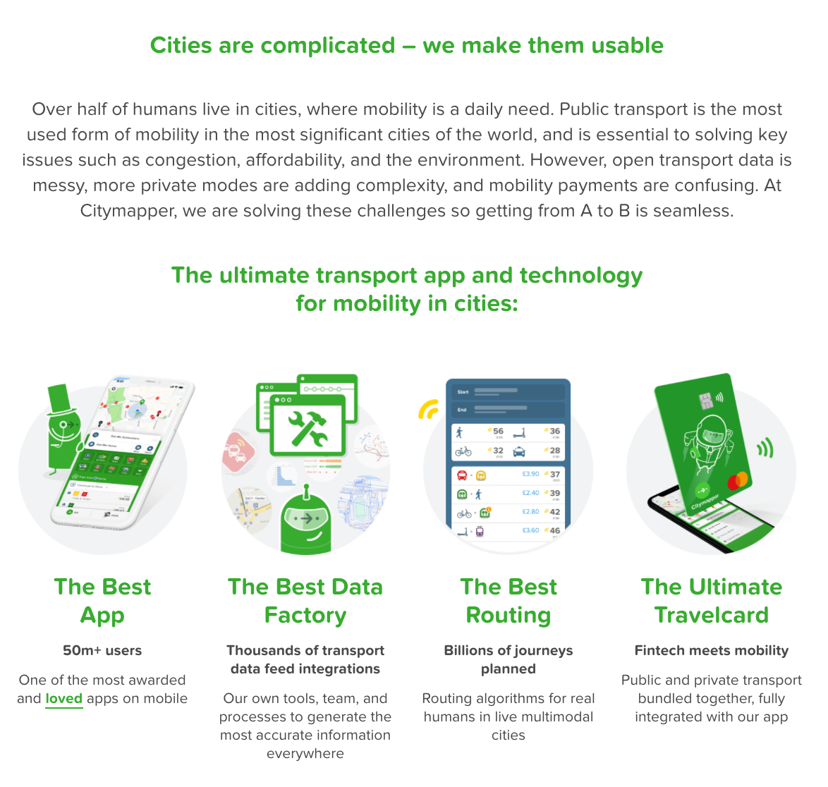 Challenge 1 — Design Thinking: Citymapper | by Débora Peres | Medium