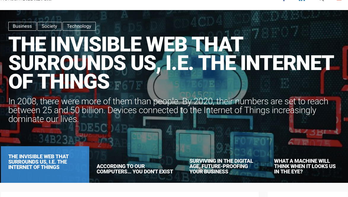 The invisible web that surrounds us, i.e. the Internet of Things | by ...