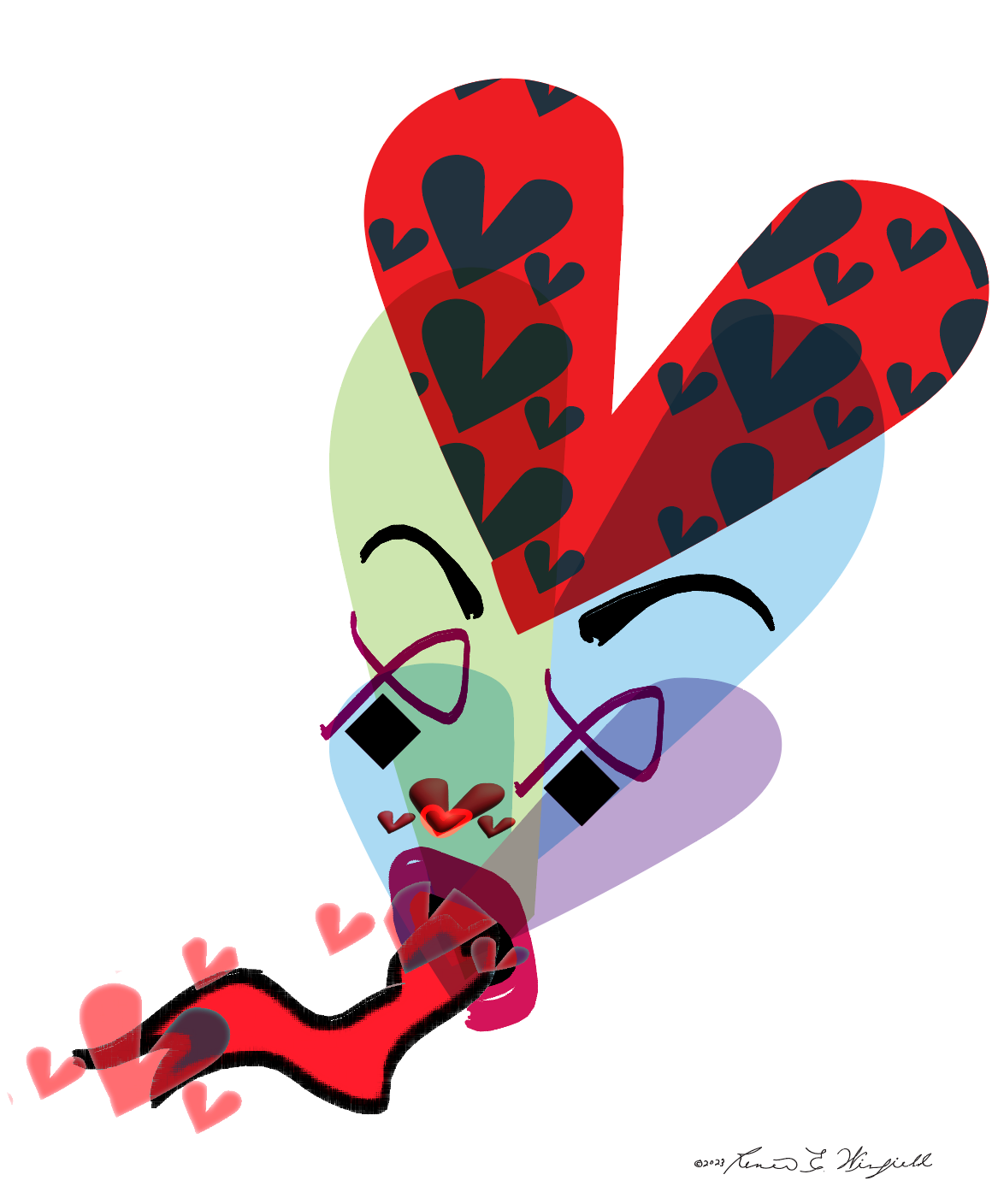 A Flu Poem - Six Down: Rhymes with PHLOEM - Medium