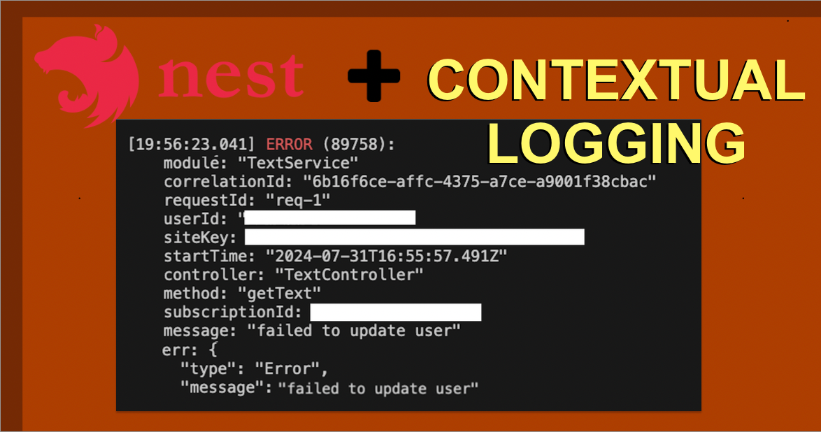 Implement Contextual Logging in NestJS using AsyncStorage | by Adir Duchan | Elementor Engineers ...