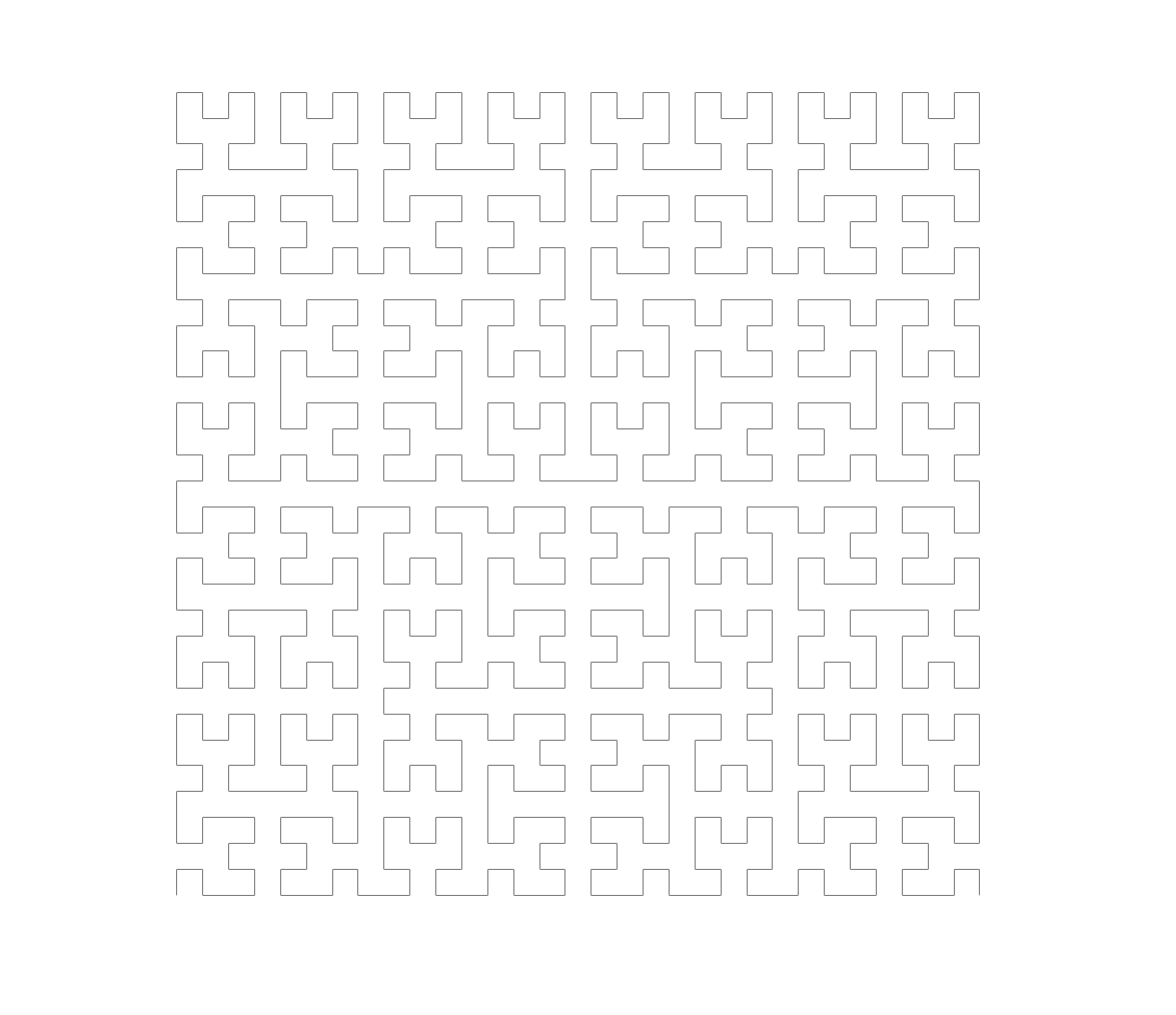 The Hilbert Curve. An Implementation Using L-Systems With… | by Greg ...