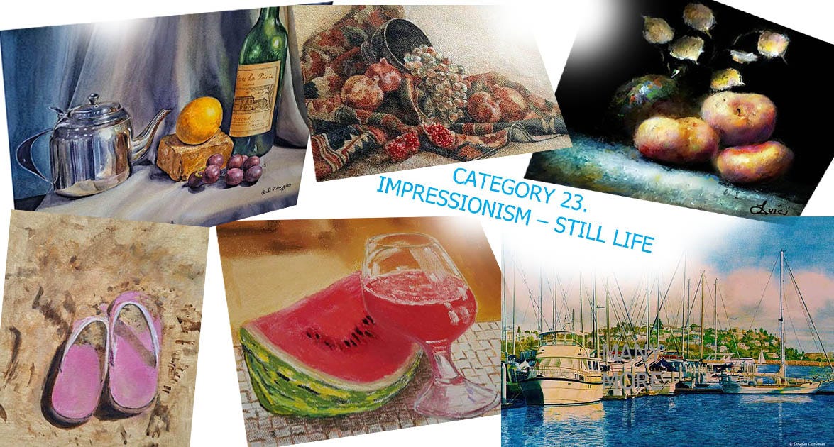 World’s Best Still Life Impressionists: CASTLEMAN, LUISI, ARRIOLA, JIAN ...
