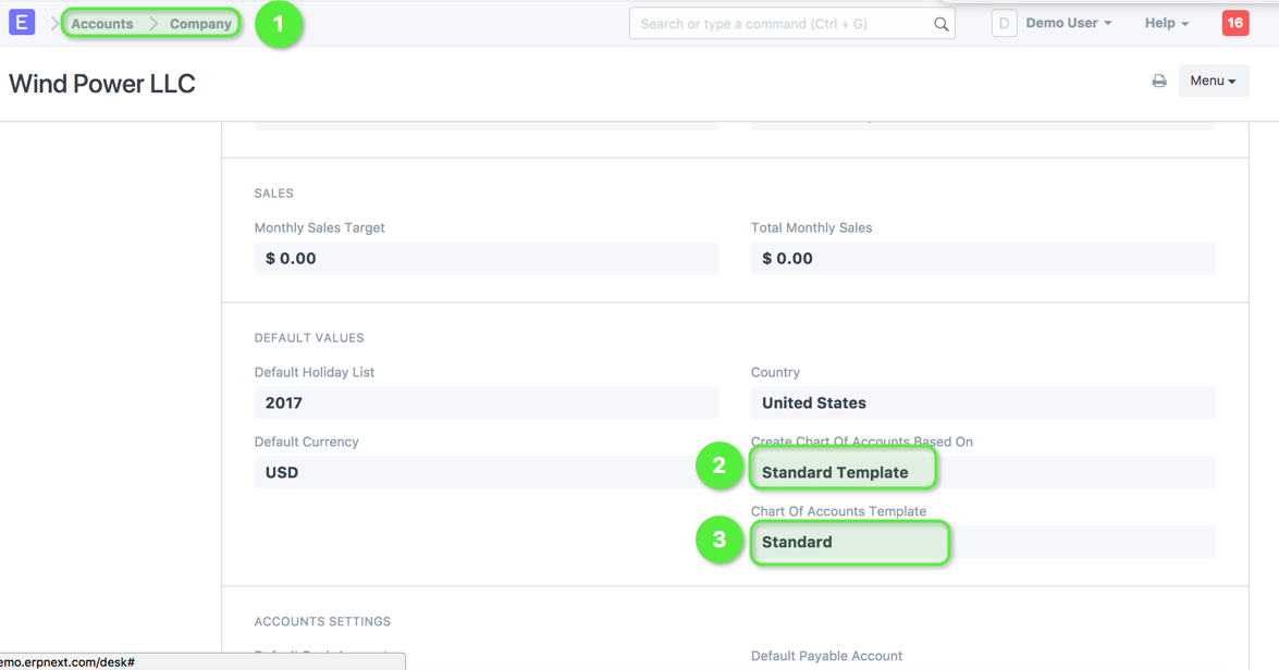ERPNext การเลือกผังบัญชีสำหรับบริษัท | by Anndream Software | Medium