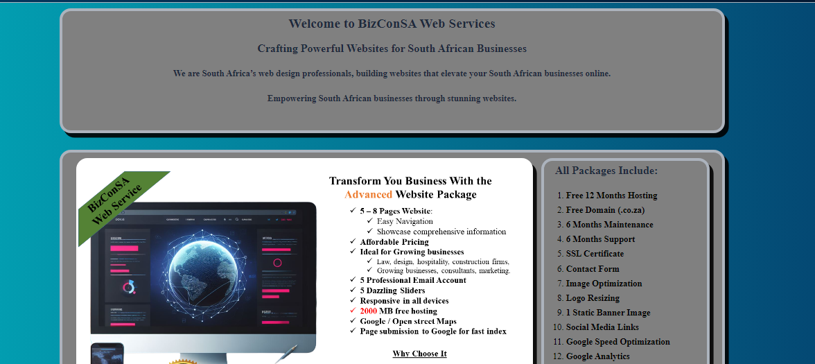 Crafting Digital Excellence: Your Journey Begins with BizConSA Web ...