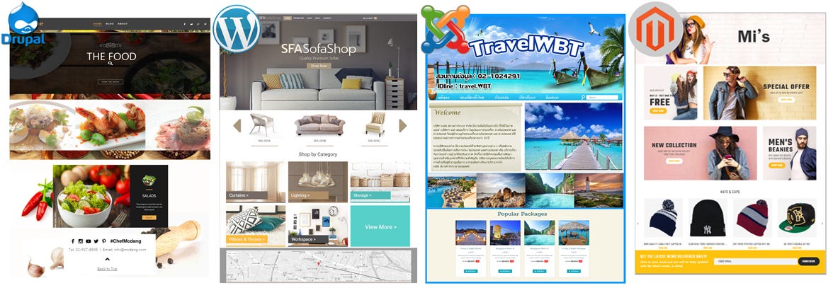 รับทำเว็บไซต์ E-commerce. บริษัท workbythai รับทำเว็บไซต์… | by รับเขียนโปรแกรม | Medium