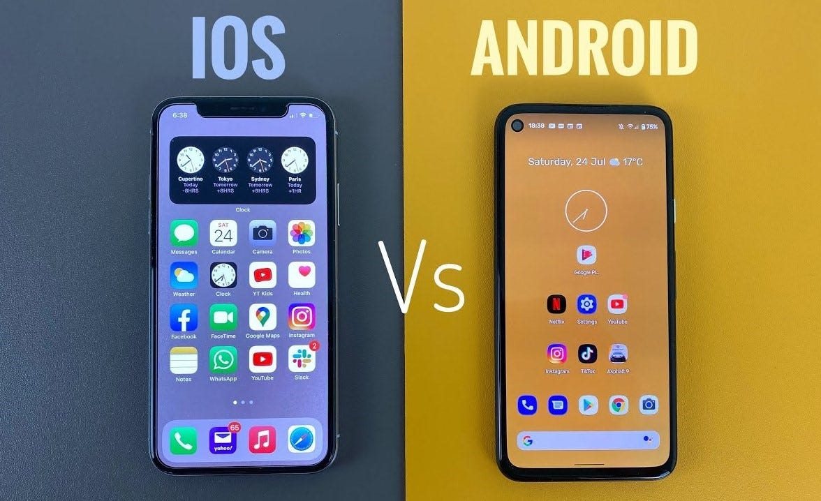 Comparison btw Android and Iphone …💥 | by Muhammad Areeb | Nov, 2024 ...