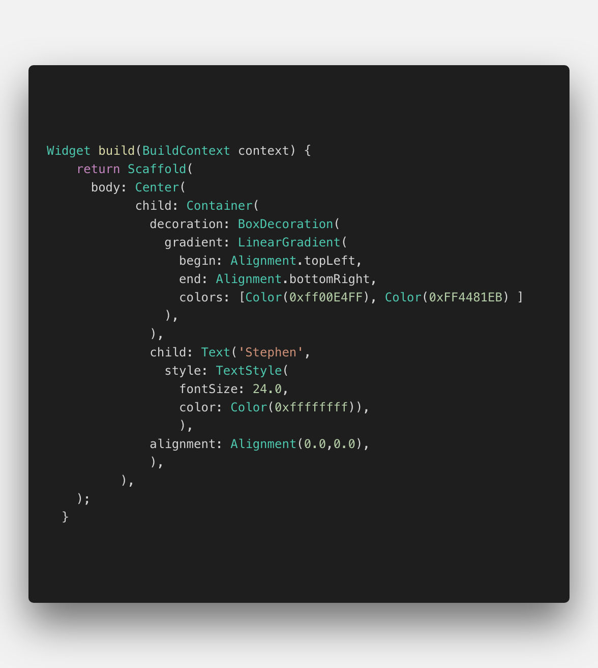 How to use hex colours directly on Flutter | by Stephen Paulraj | Medium