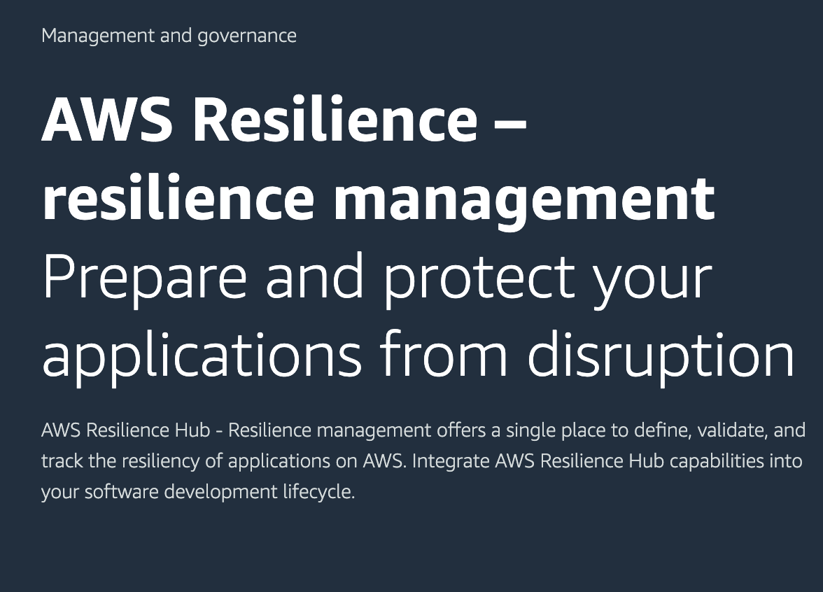 AWS Resiliency Hub: Enhancing Cloud Infrastructure Resilience | by Bishwas Jha | Towards AWS