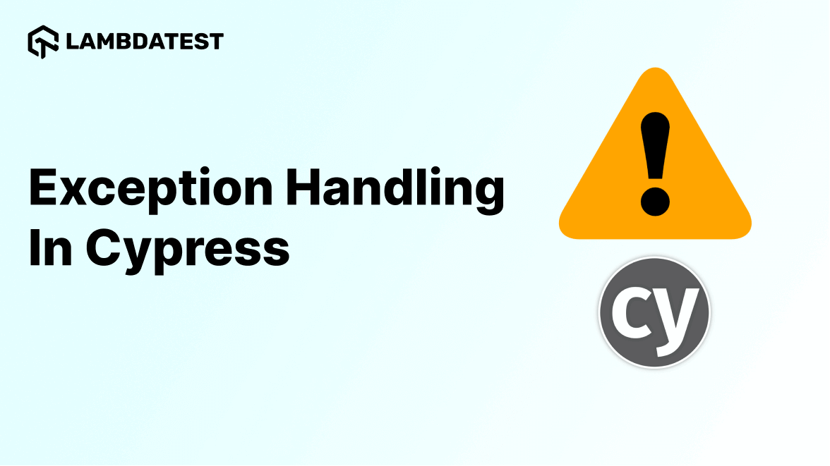 Exception Handling In Cypress: A Comprehensive Guide | by Mehulg | Medium