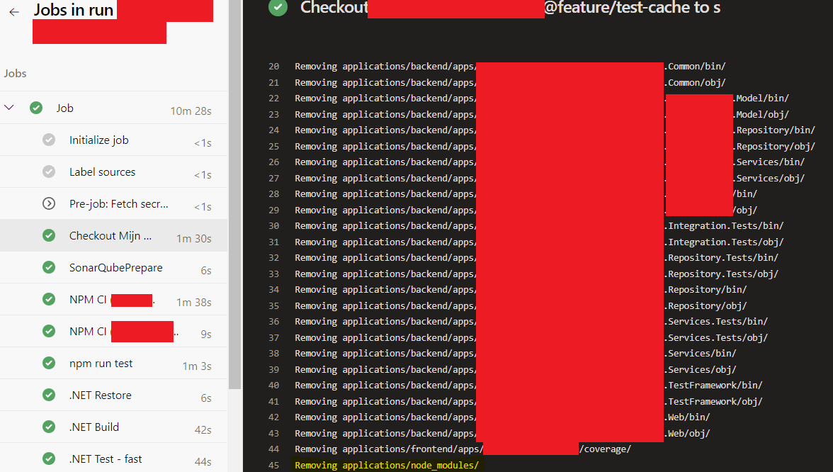Optimizing our CI builds in Azure Devops. Step 1: Getting rid of git clean -ffdx. | by Wouter ...