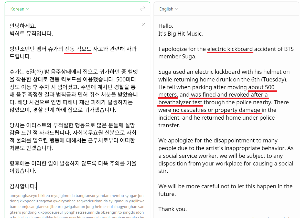 SUGA’s Case Overview — Day 1. On August 6, 2024, SUGA of BTS, was… | by ...