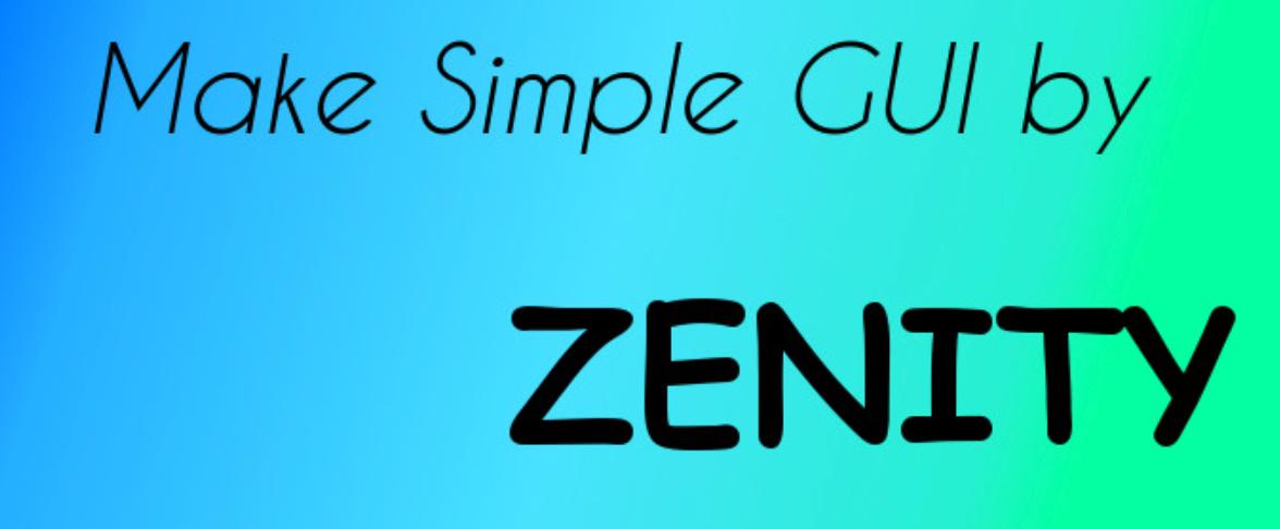 🌟 Exploring Zenity: A Zen Guide to Creating GTK+ Dialogs | by Happy nehra | Medium