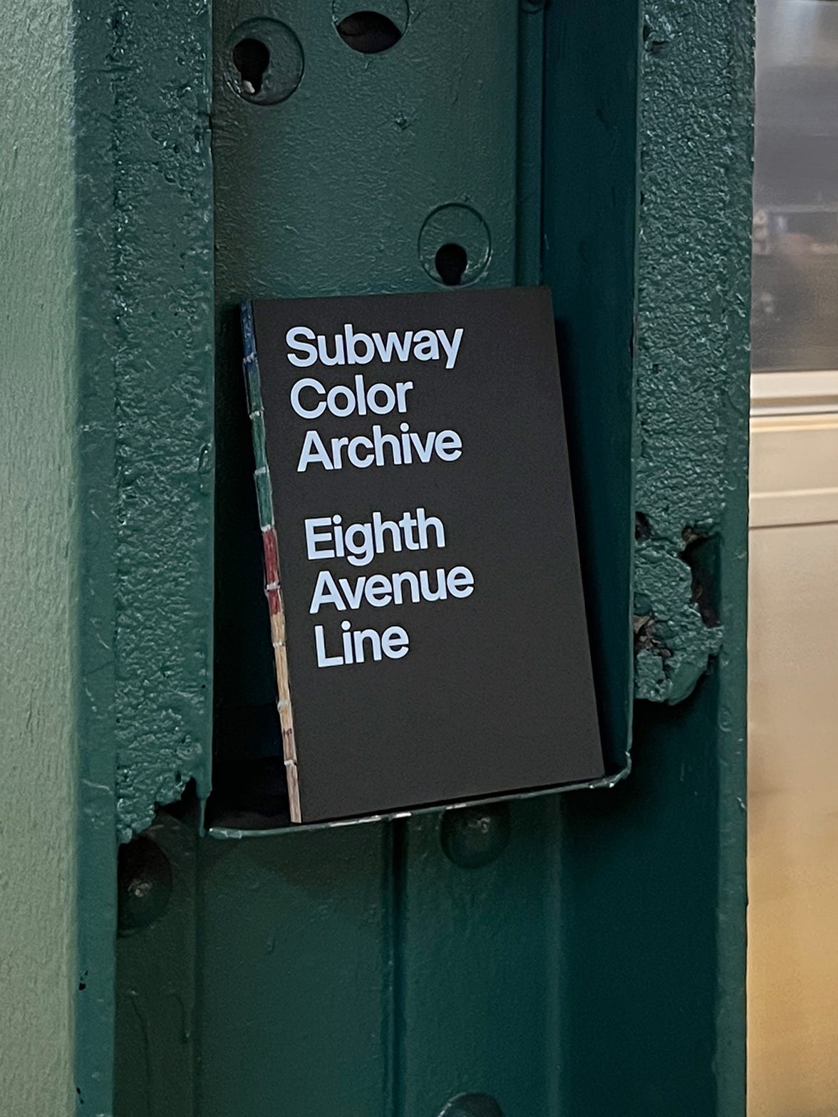 Subway Color Archive: EIGHTH AVENUE LINE | by Mari Kroin | Medium