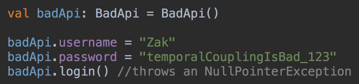 API Design — Temporal Coupling. Make development easier with obvious ...