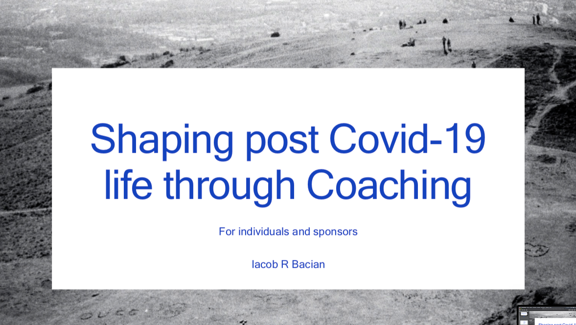 Weeknotes #7: Shaping post/with Covid-19 life through coaching | by ...