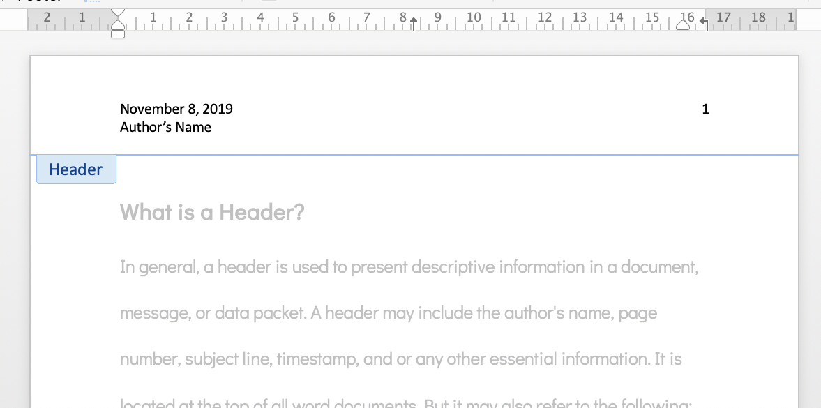 What is a Header?. In general, a header is a unit of… | by Caviar ...