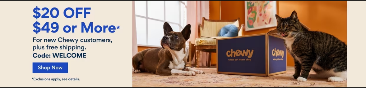 $15 OFF → Chewy Promo Codes & Coupons | March 2023 | by Vandita Thakur | Medium