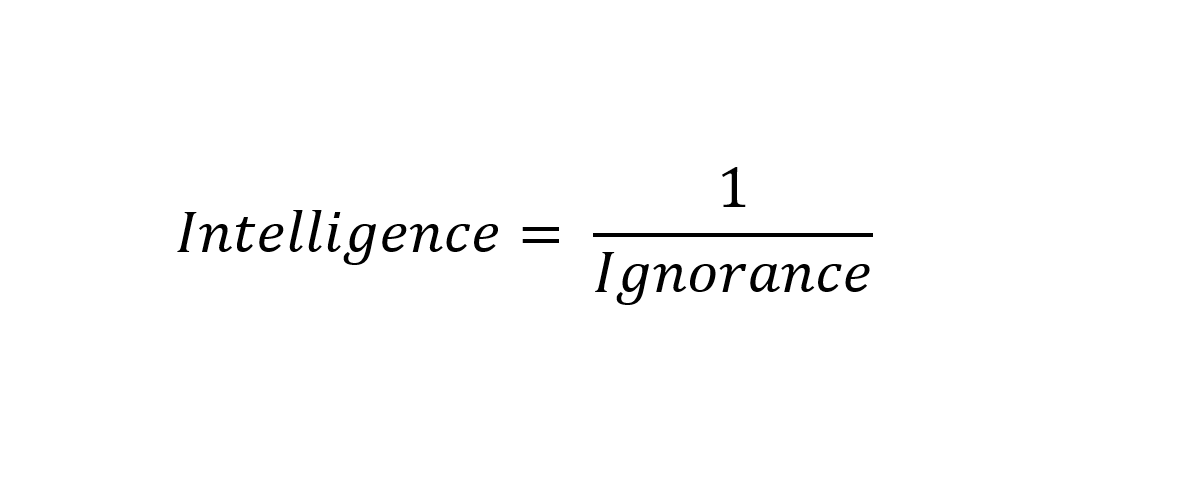 Reduce Ignorance, Increase Intelligence? It’s That Simple People | by ...