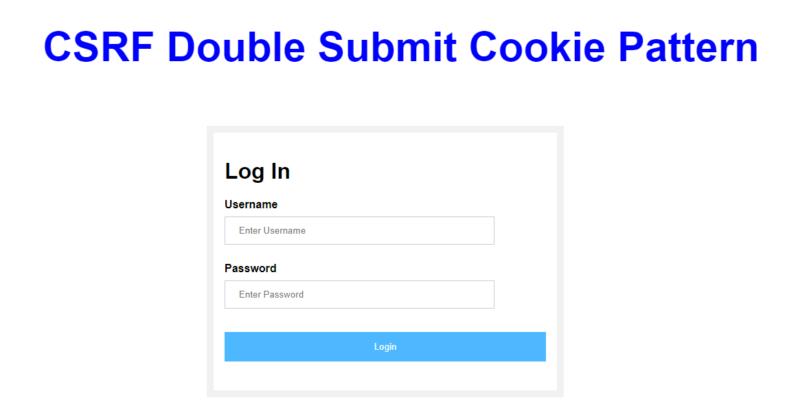 CSRF Double Cookie Submit Pattern | by Dinuwan Randunu | Medium