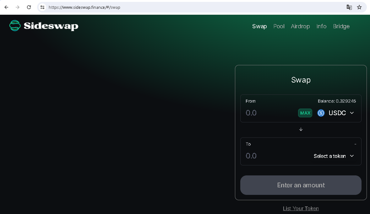 Sideswap: Navigating the DeFi Waves | by ayaz ünal | Medium