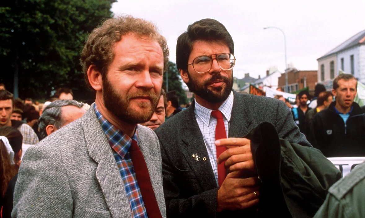 Behind the Mask: Why Gerry Adams’ Voice Was Hidden from the Airwaves ...