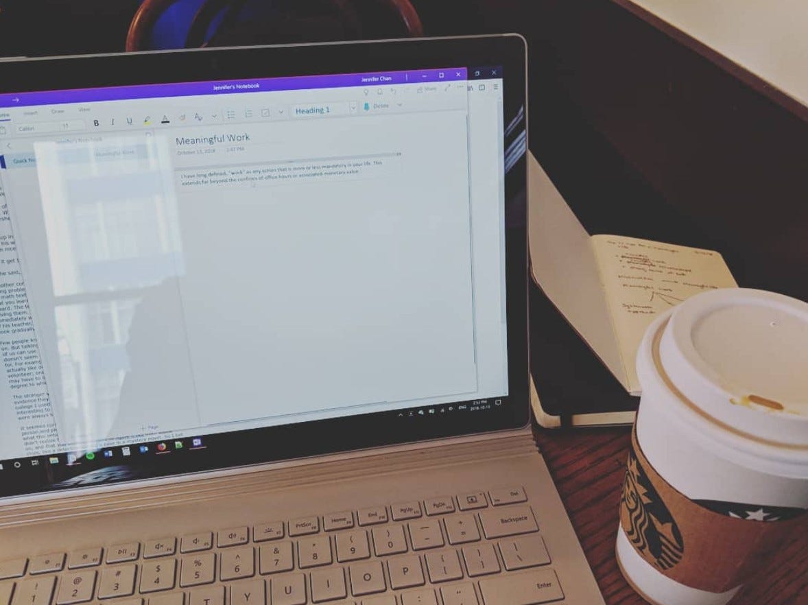 An Evolving Formula for Meaningful Work | by Jennifer Chan | Simple ...