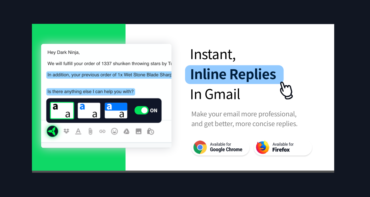 I built an inline-reply extension for Gmail | by Titus Decali | Medium