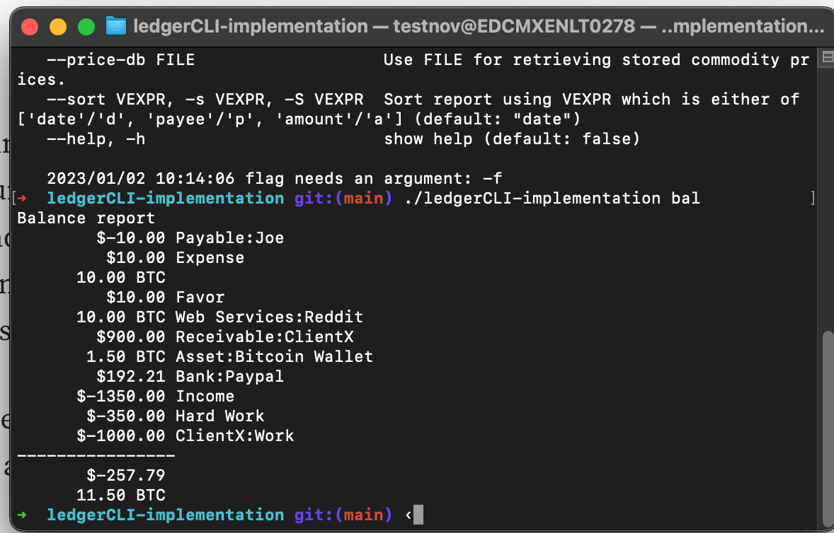 Ledger CLI. Technical Log | by David Cardenas | Medium