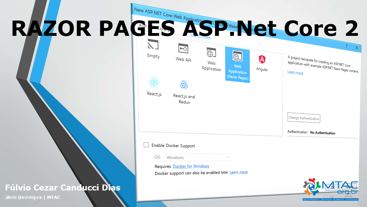 Razor Pages ASPNET Core como configurar em um projeto em branco? | by Fulvio Cezar Canducci Dias ...