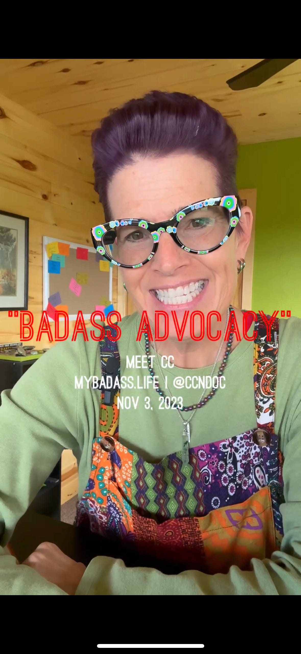 BadASS Advocacy. My BadASS Life VLOG — 11/3/2023 | by Cindy Coe (CC ...