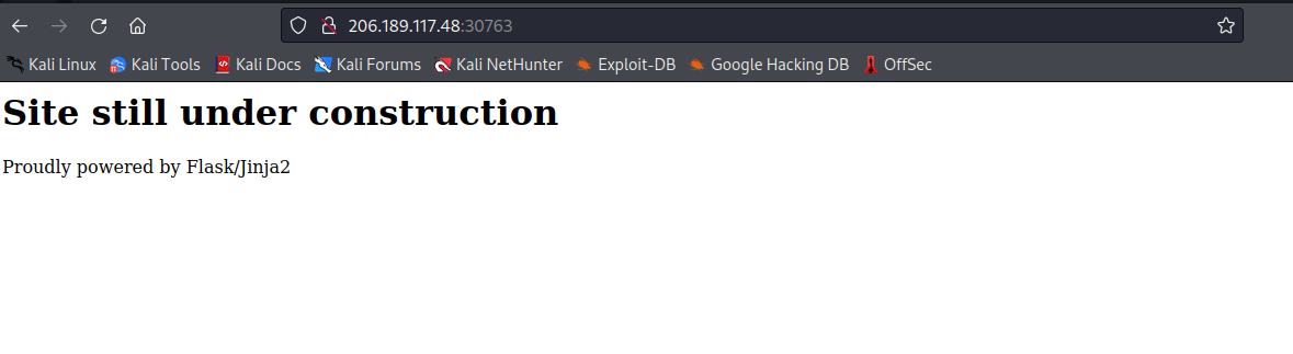 Hack the box| Templates | Medium