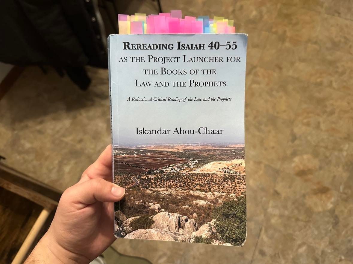 BOOK REVIEW — Rereading Isaiah 40–55 | by Blaise Webster | Medium