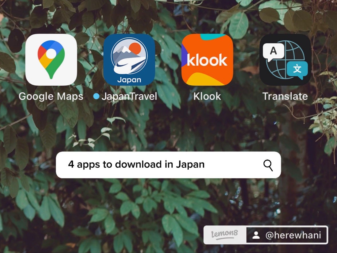 You Only Need to Download This One Application for your trip to Japan — Download Japan Travel ...