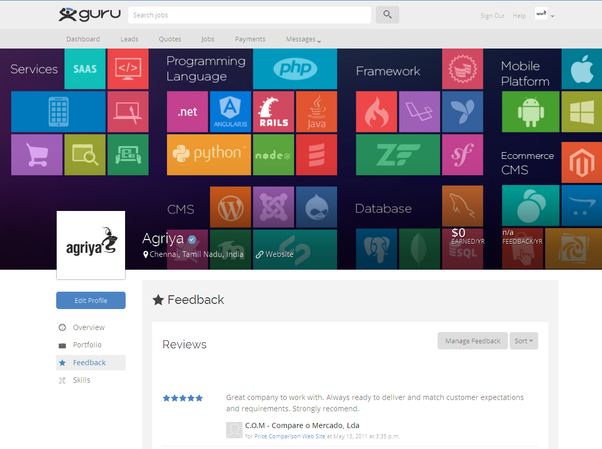 Agriya Reviews. Manuel Mello’s feedback for Agriya… | by Agriya Reviews ...