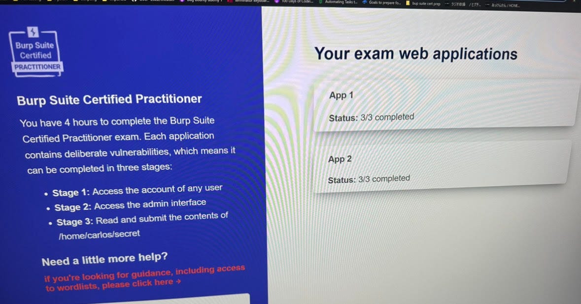 Burp Suite Certified Practitioner (BSCP) Exam Review: Passed | by ...