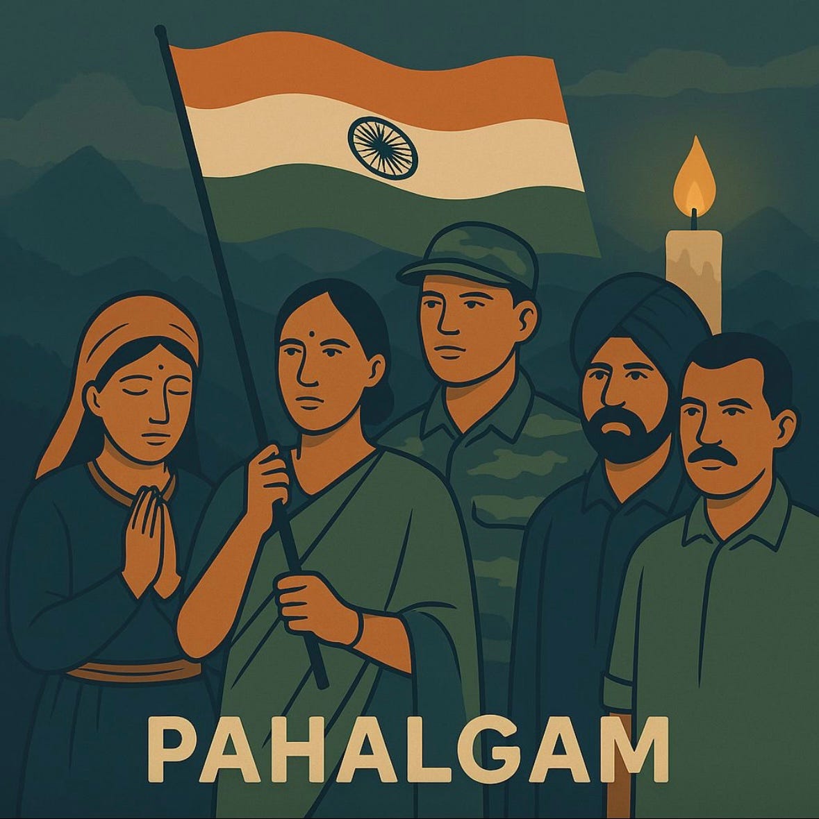 In Remembrance: A Pahalgam Mourning & Meditation | by Priya ...