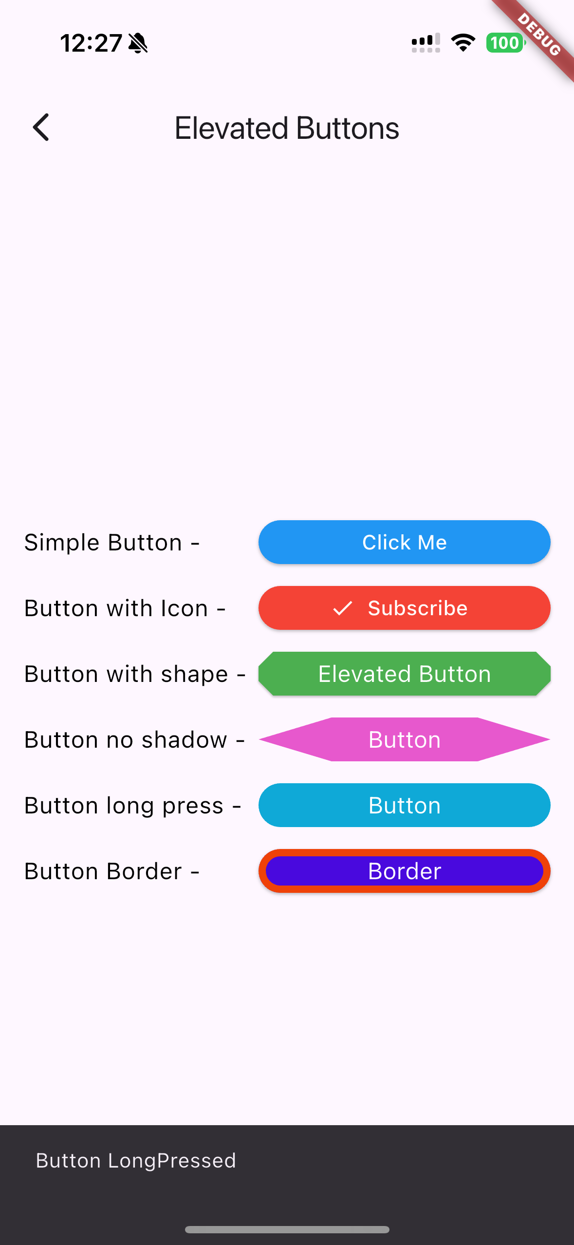 Flutter Buttons — Part 1: ElevatedButton | by Afrahshaikh | Sep, 2025 ...