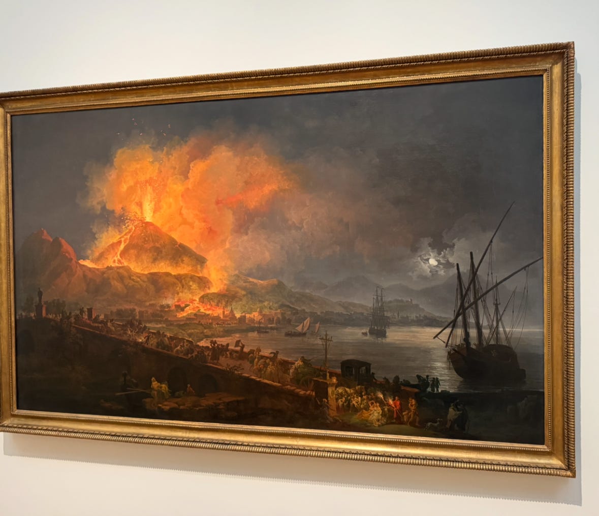 Capturing Catastrophe: Pierre-Jacques Volaire’s The Eruption of Mt ...
