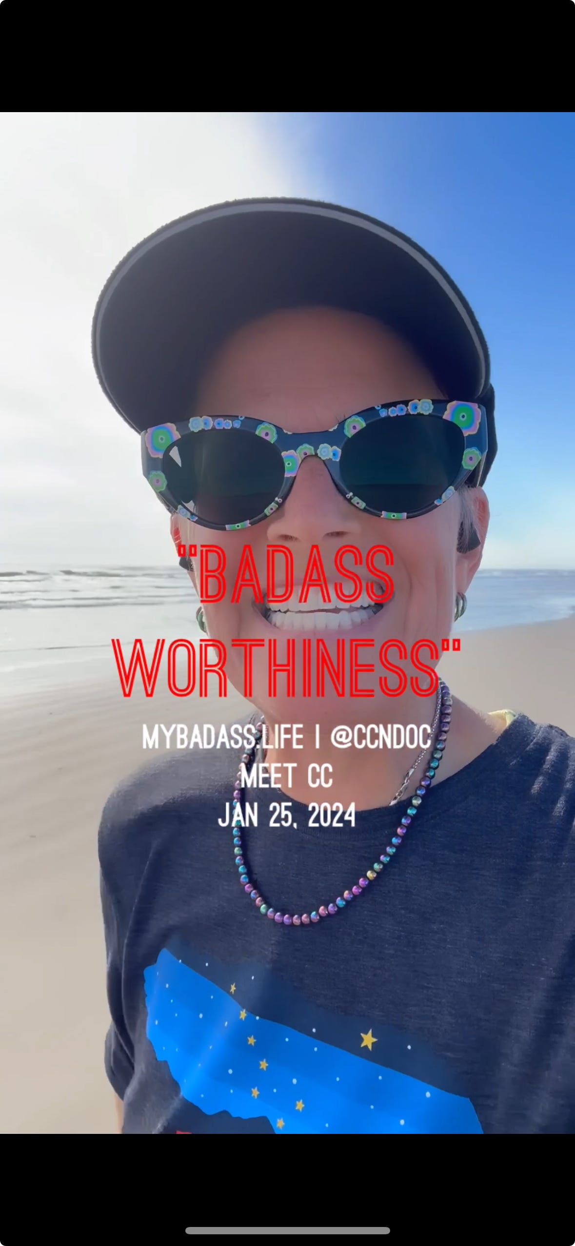 BadASS Worthiness. VLOG #12–1/25/24 | by Cindy Coe (CC) | My BadASS ...
