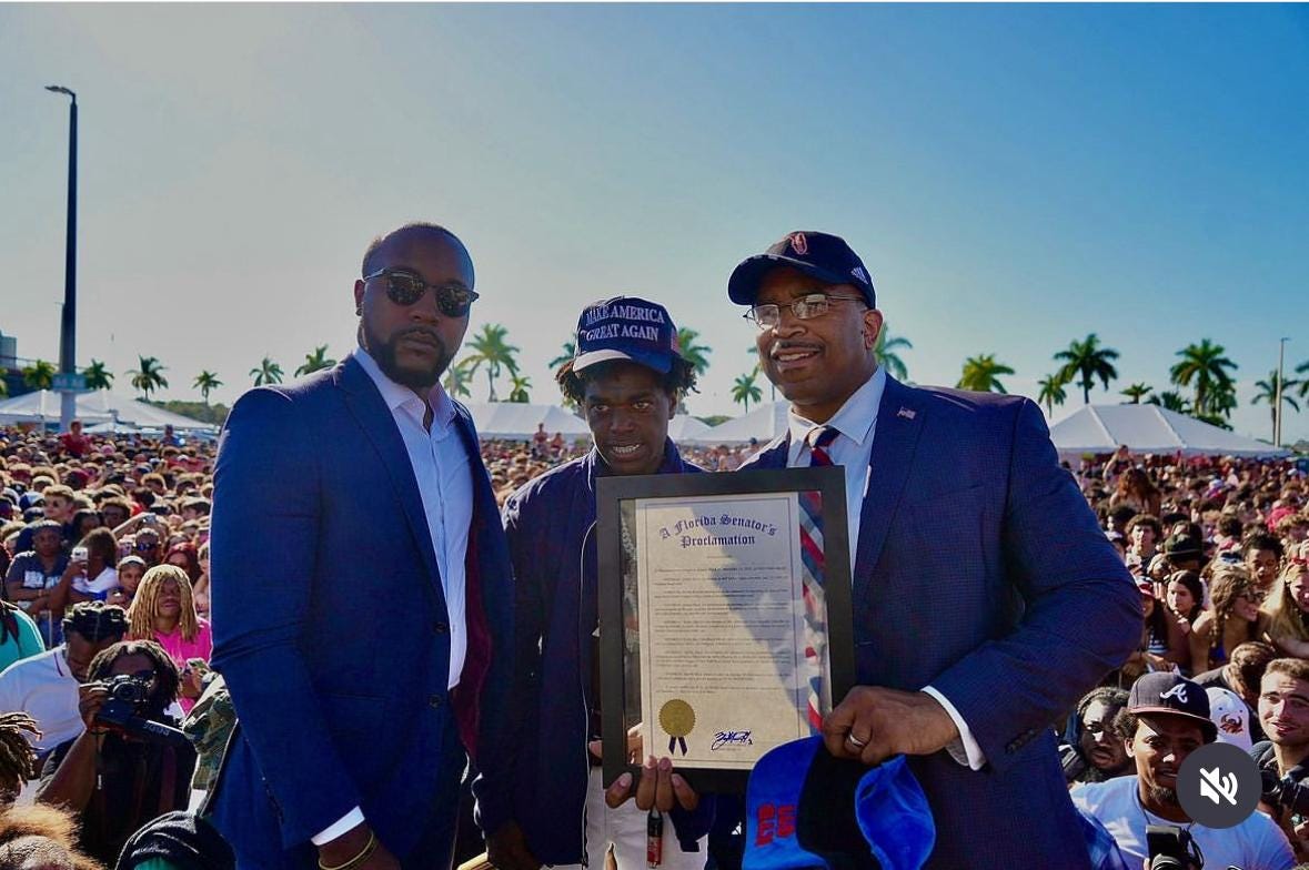 Senator Bobby Powell Honors Kodak Black’s Charitable Legacy on 11.11.23 ...