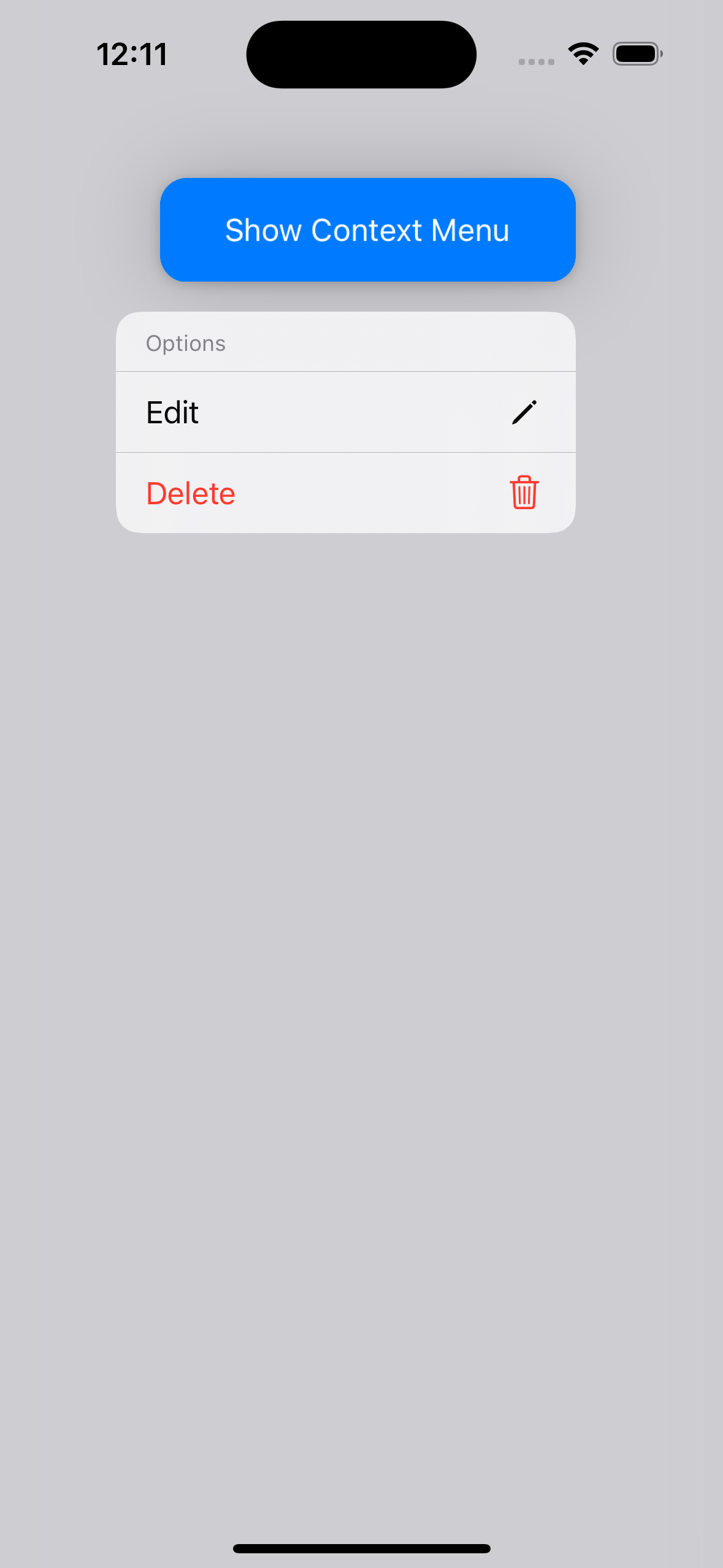 Context Menus: Usage in iOS Applications | by Gaye Uğur | Medium