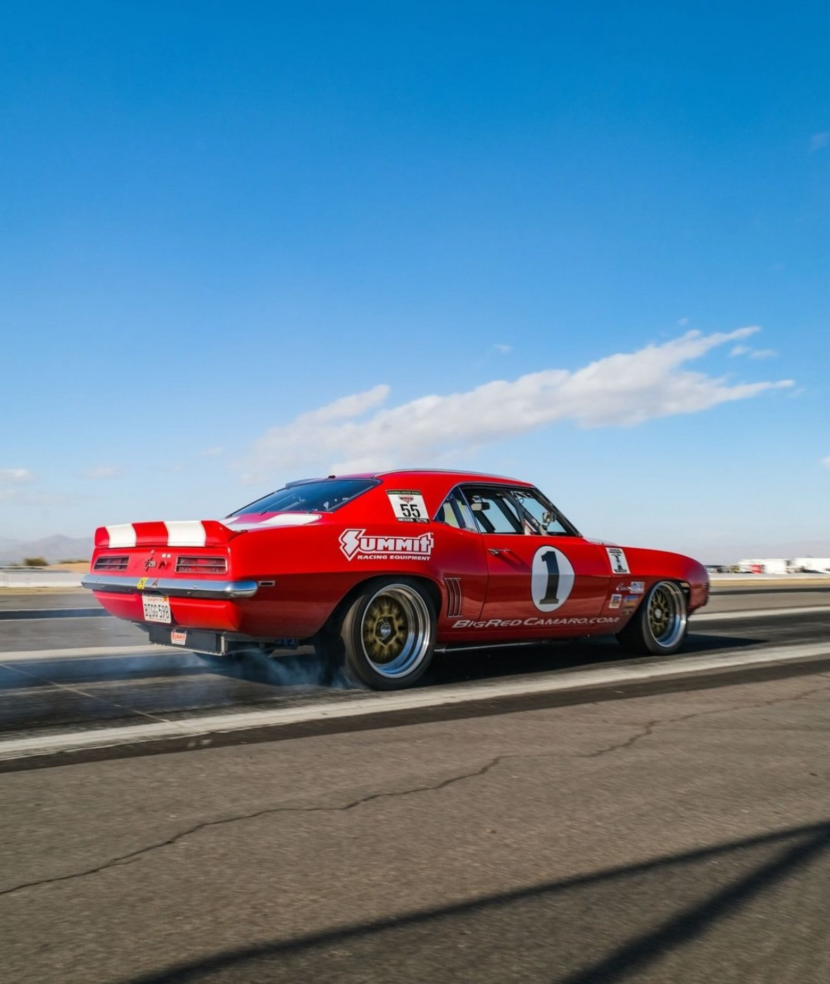 The Legendary Big Red Camaro | An Icon of Speed and Endurance in La ...